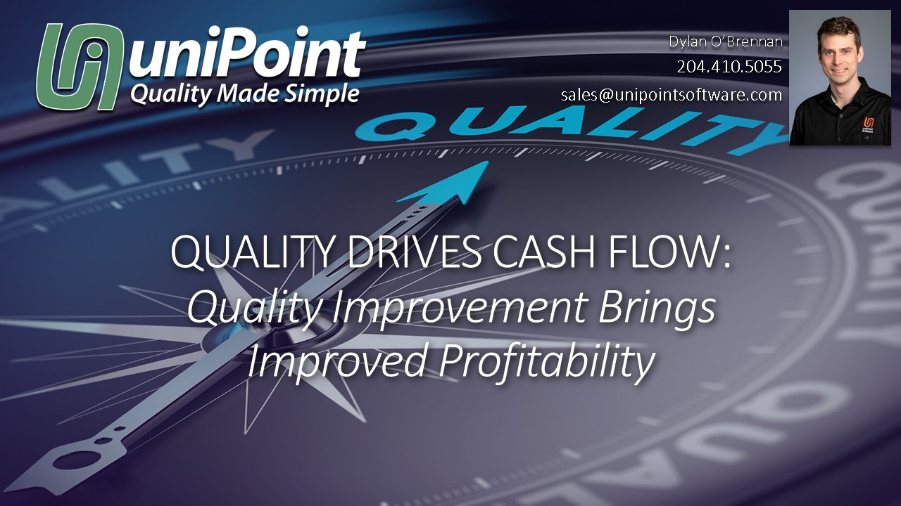 Quality for INDUSTRIOS ERP